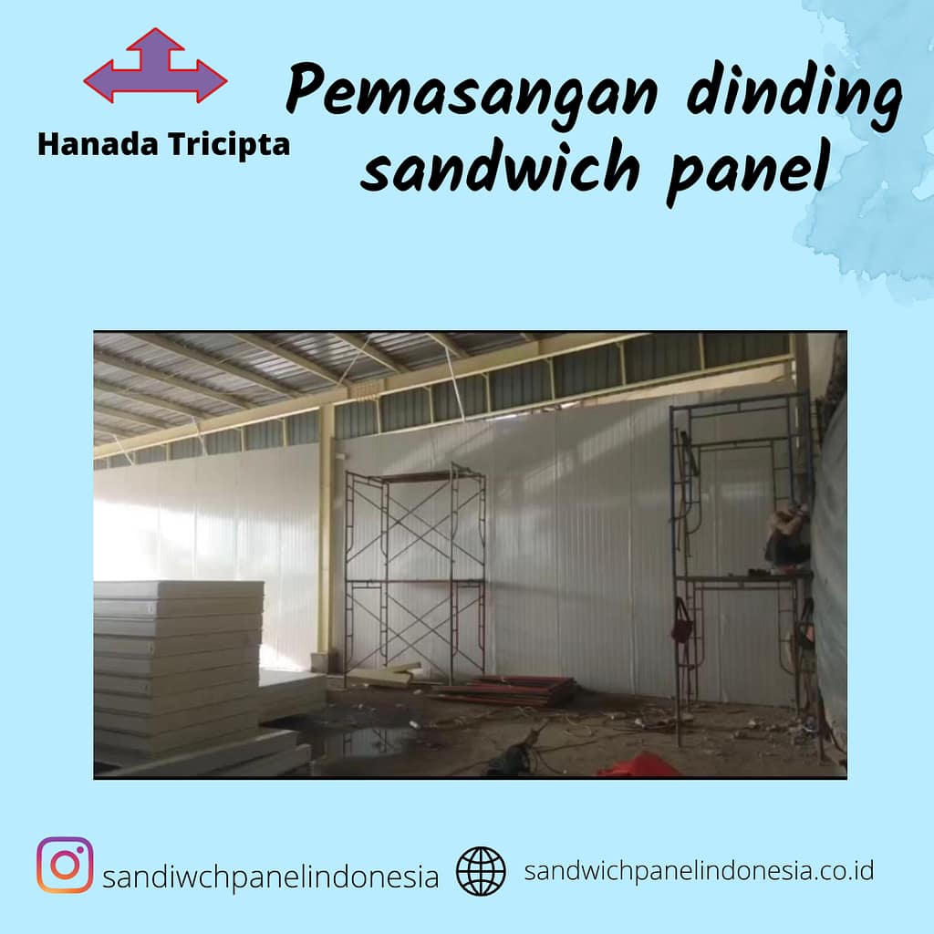 Sandwich panel dinding - Sandwich Panel Indonesia - Hanada Tricipta ...