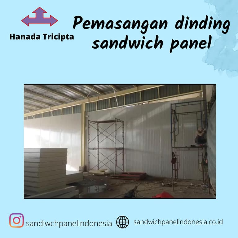 Dinding sandwich panel - Sandwich Panel Indonesia - Hanada Tricipta ...